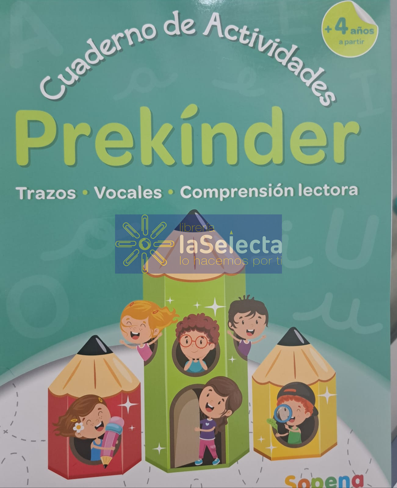 CUADERNO CALIGRAFIA PRE KINDER SOPENA